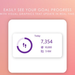 Excel Step Tracker: Daily Fitness Dashboard (digital Download) - Etsy