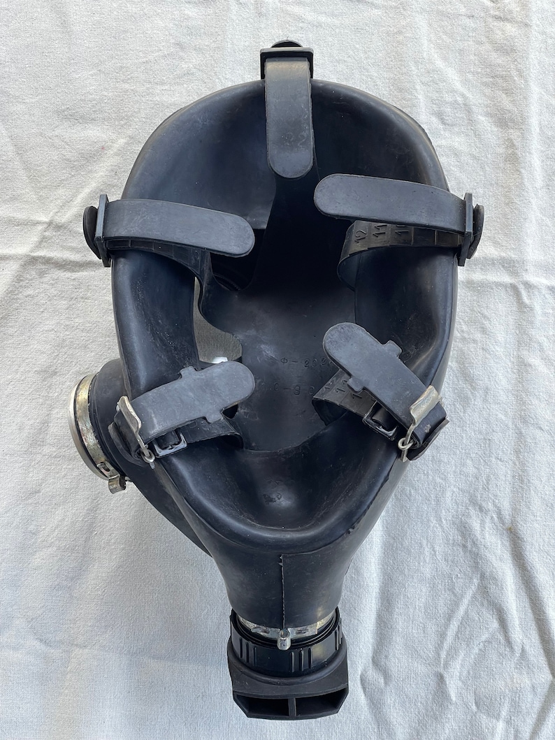 GP-7 Gas Mask Set With Filter. Soviet Era Chernobyl Masks, Vintage Gas ...