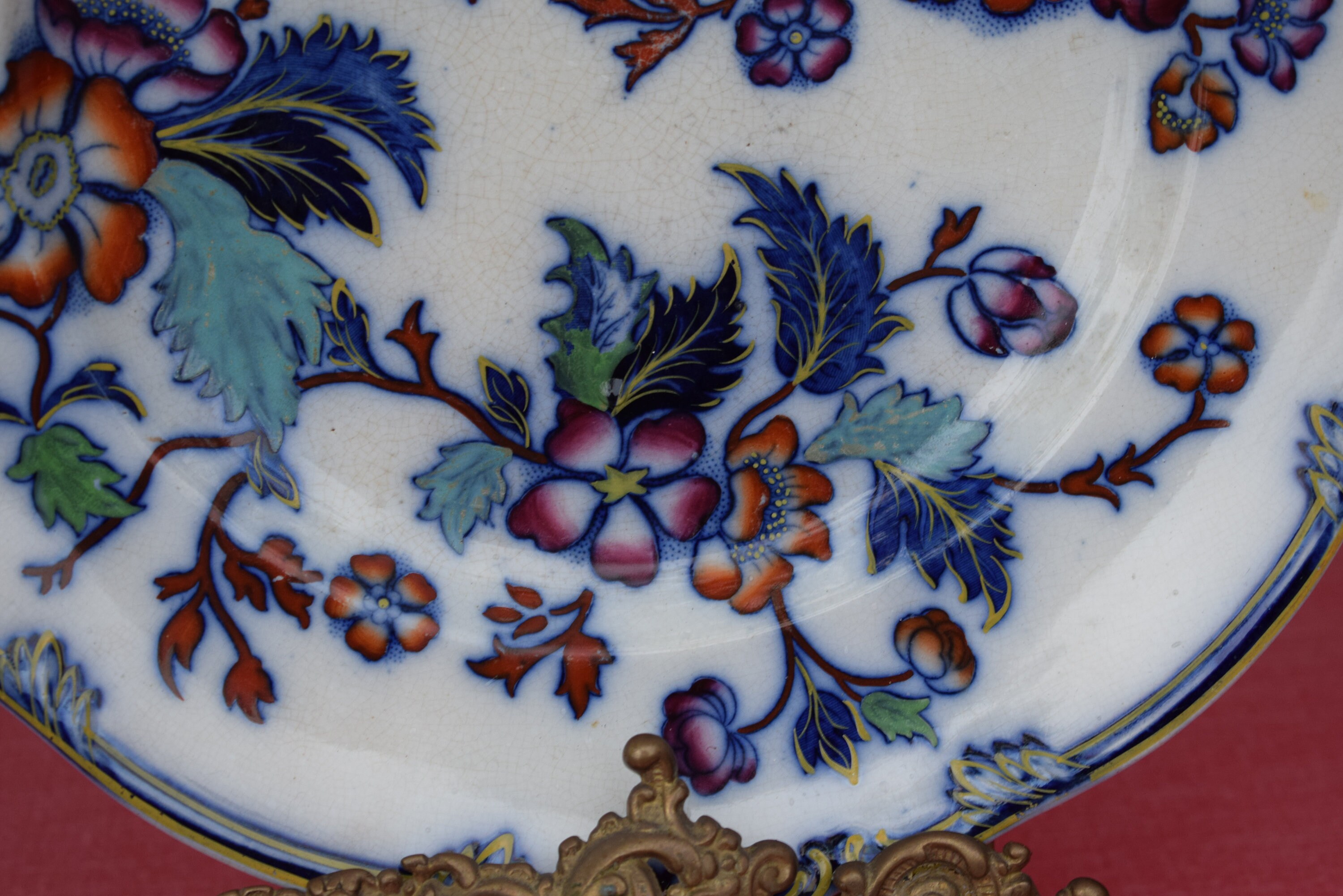 Rhoda Plant Floral Plate - Etsy UK