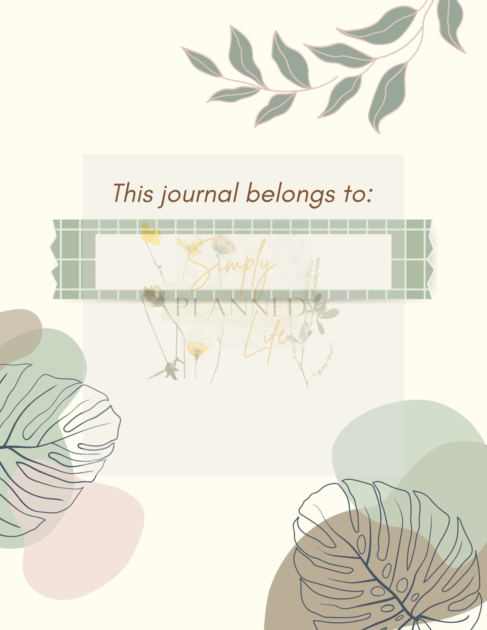 Printable Mindfulness Journal / Gratitude Journal / Daily | Etsy