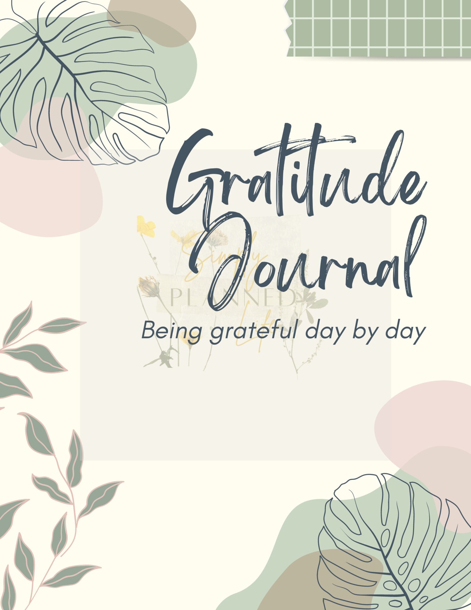 Printable Mindfulness Journal / Gratitude Journal / Daily | Etsy