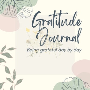 Printable Mindfulness Journal / Gratitude Journal / Daily | Etsy