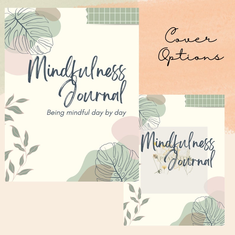 Printable Mindfulness Journal / Gratitude Journal / Daily Affirmation ...