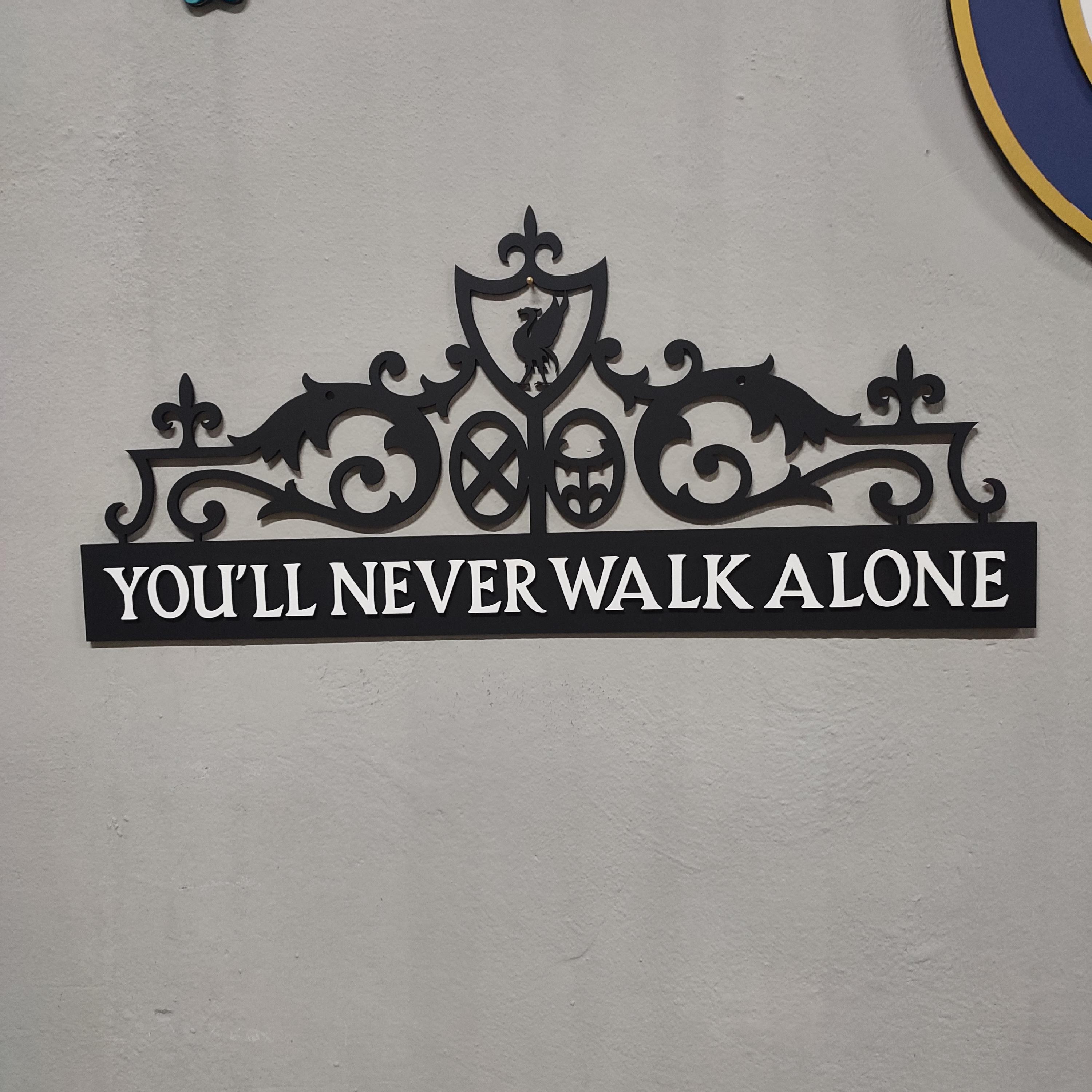 Youll Never Walk Alone Logo Liverpool You'll Never Walk Alone Ribbon