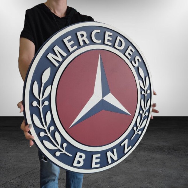 Mercedes Benz Logo - Etsy