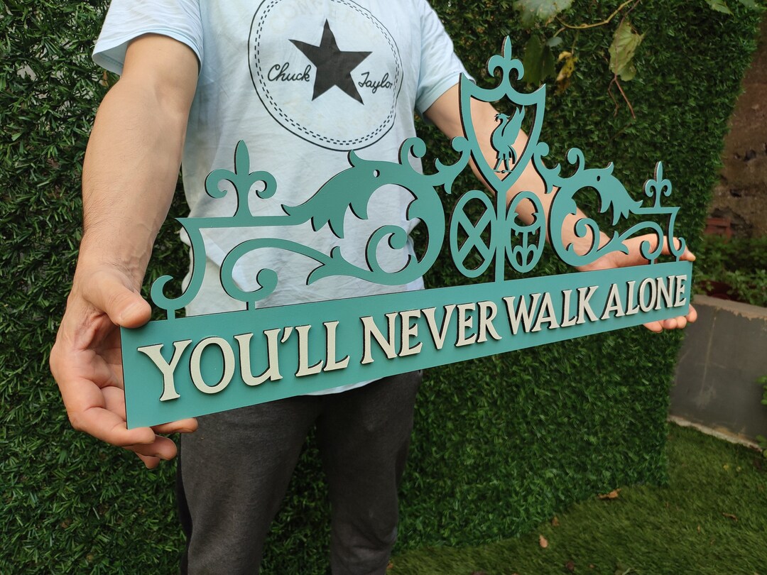 3D You'll Never Walk Alone Logo, You'll Never Walk Alone Wall Art, You ...