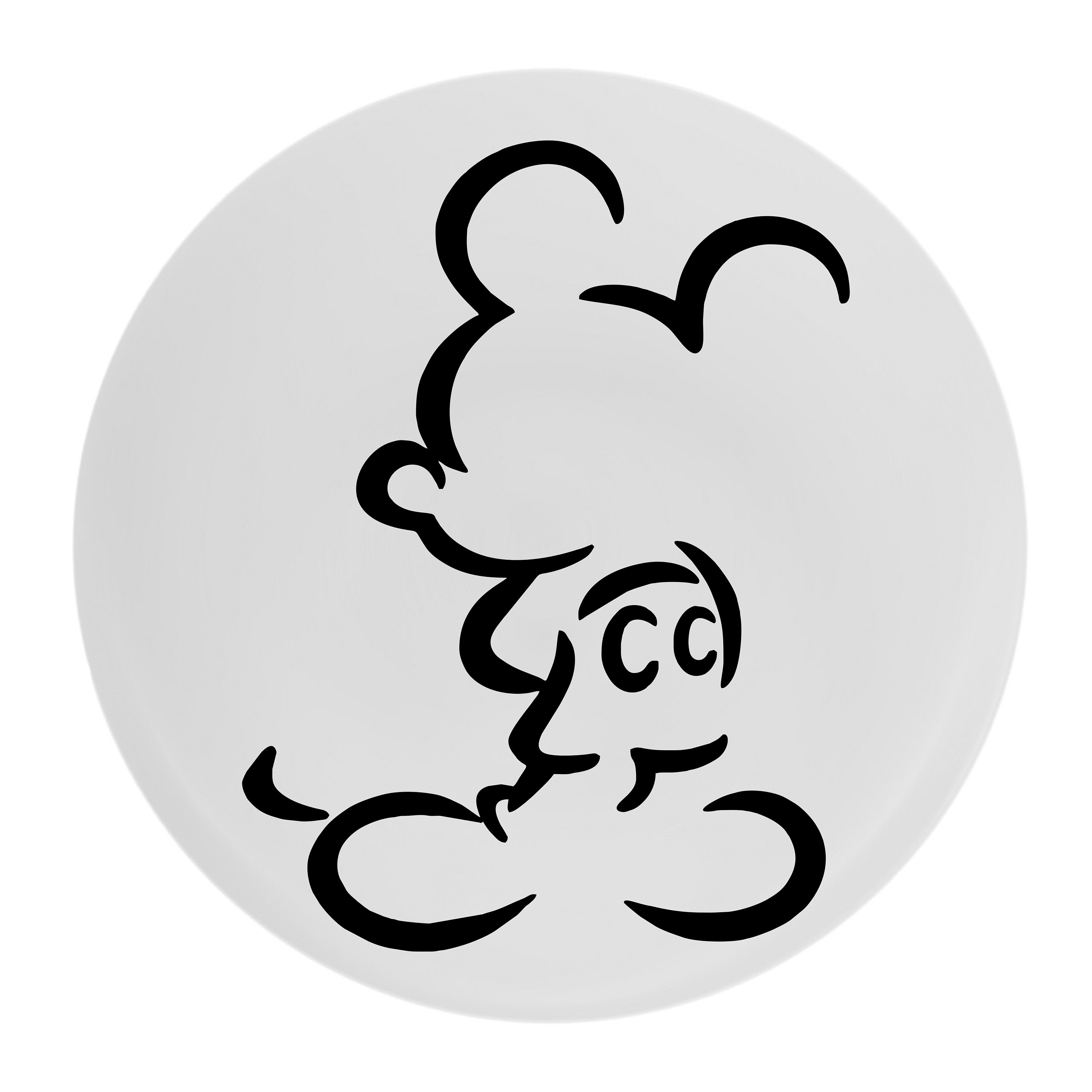 Mickey Mouse Outline Svg For Craft Machines Cricut Cameo Mickey Mouse