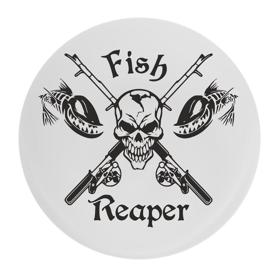 Fish Reaper Svg Fishing Hooker SVG - Etsy