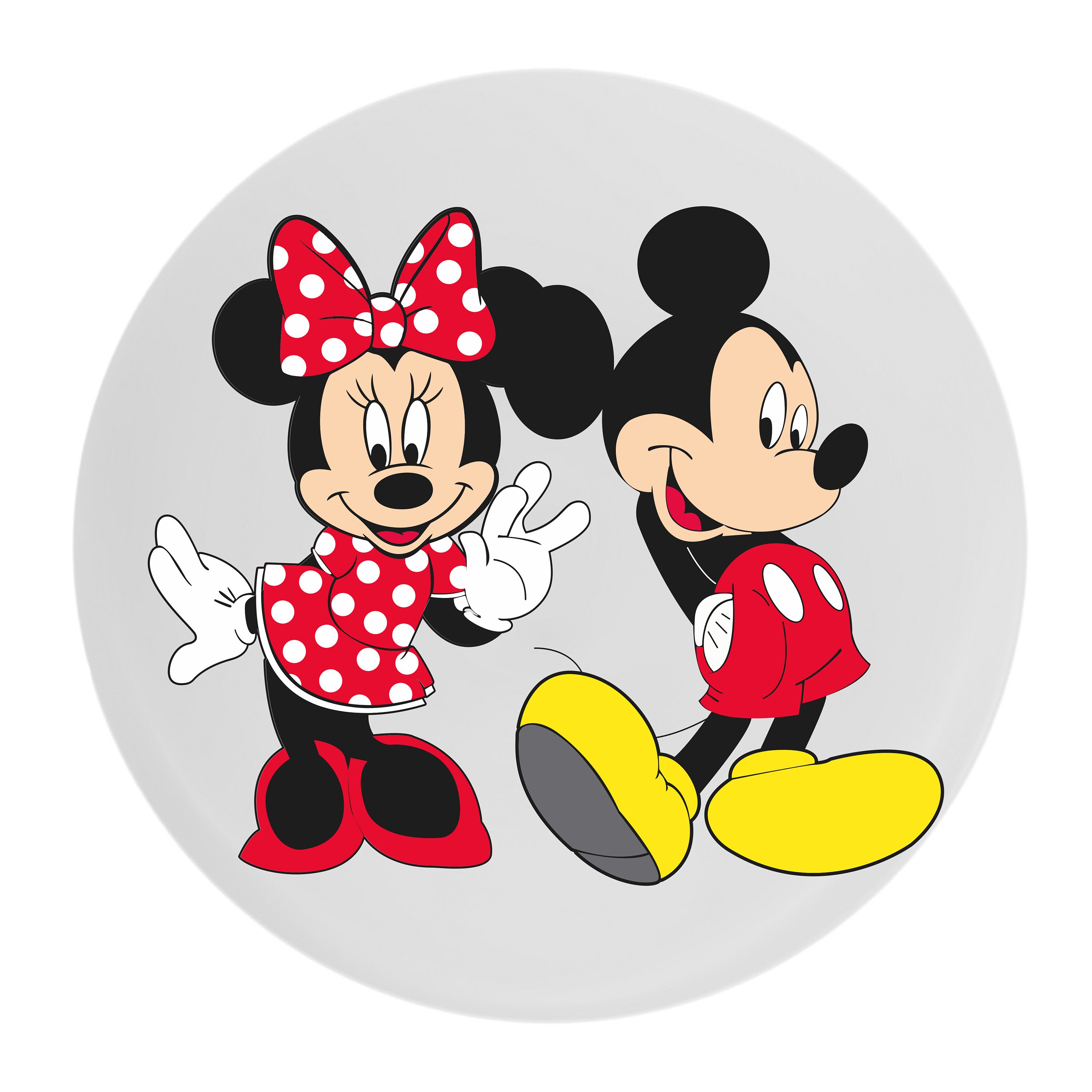 Mickey And Minnie Mouse