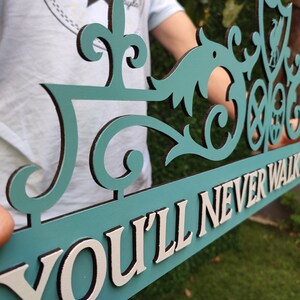 3D You'll Never Walk Alone Logo, You'll Never Walk Alone Wall Art, You ...