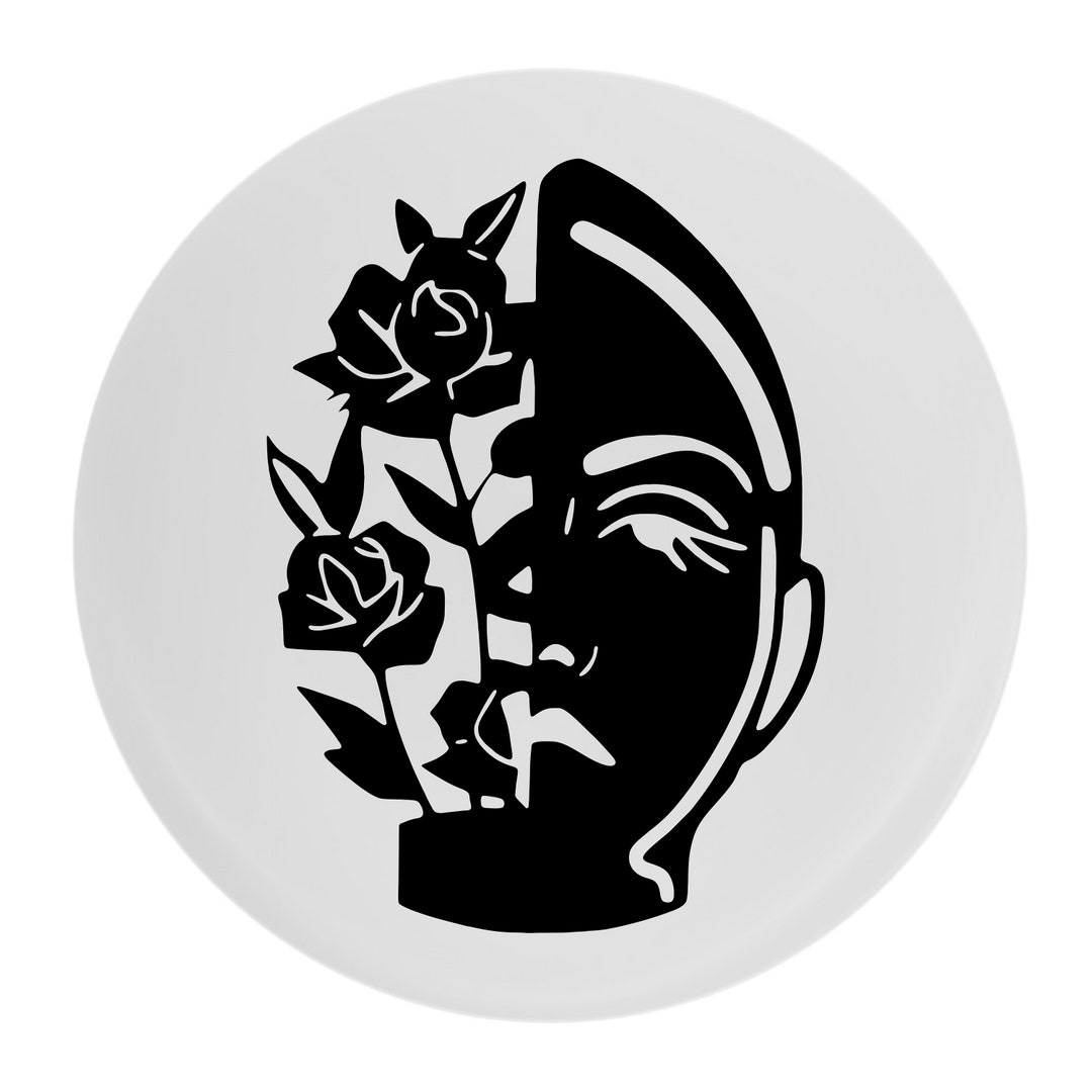 Face With Rose Svg,woman Face With Rose Svg,woman Face Svg,rose Svg,lip ...