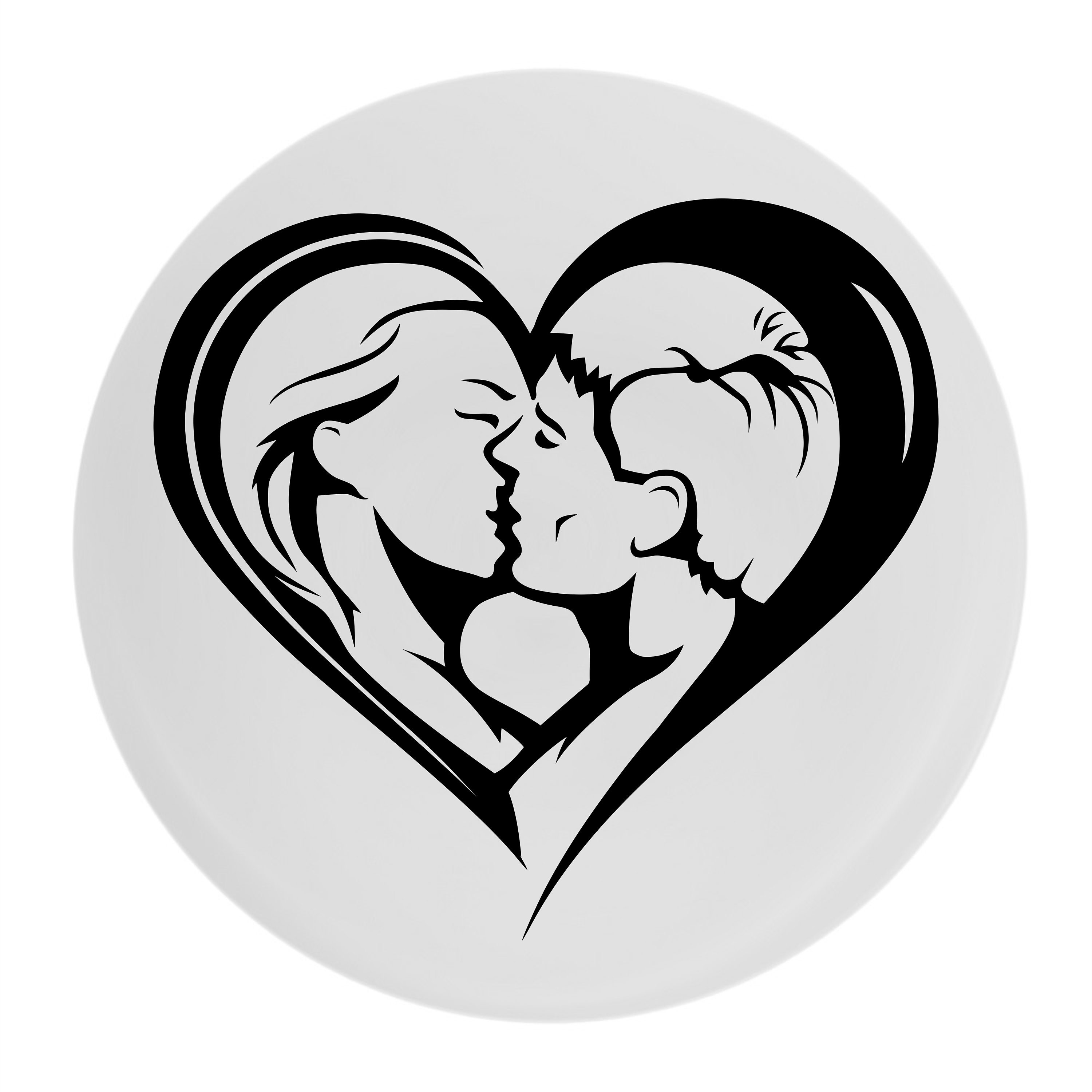 Kiss Couple Svgkiss Couple Kissing Svg Vector Design - Etsy