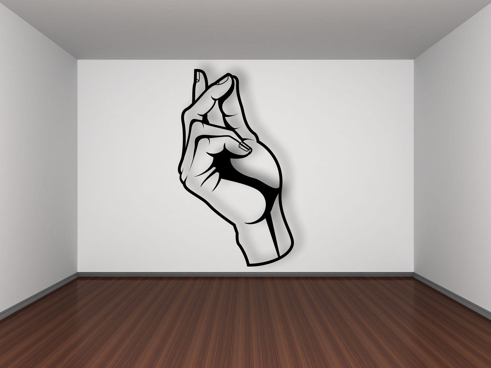 Finger Snap Graphics Svgmiddle Fingermiddle Finger Etsy