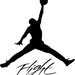 Jordan Flight, Jordan Logo,jordan Logo Svg,cricut,silhouette Cut File ...