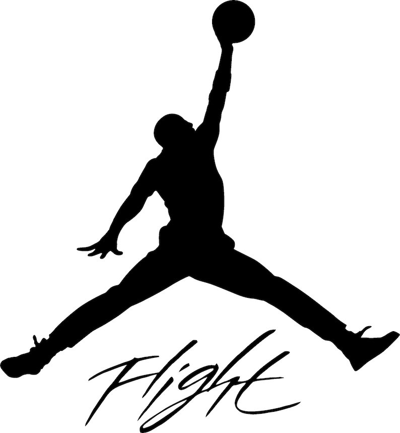Jordan Flight Jordan Logojordan Logo Svgcricutsilhouette - Etsy