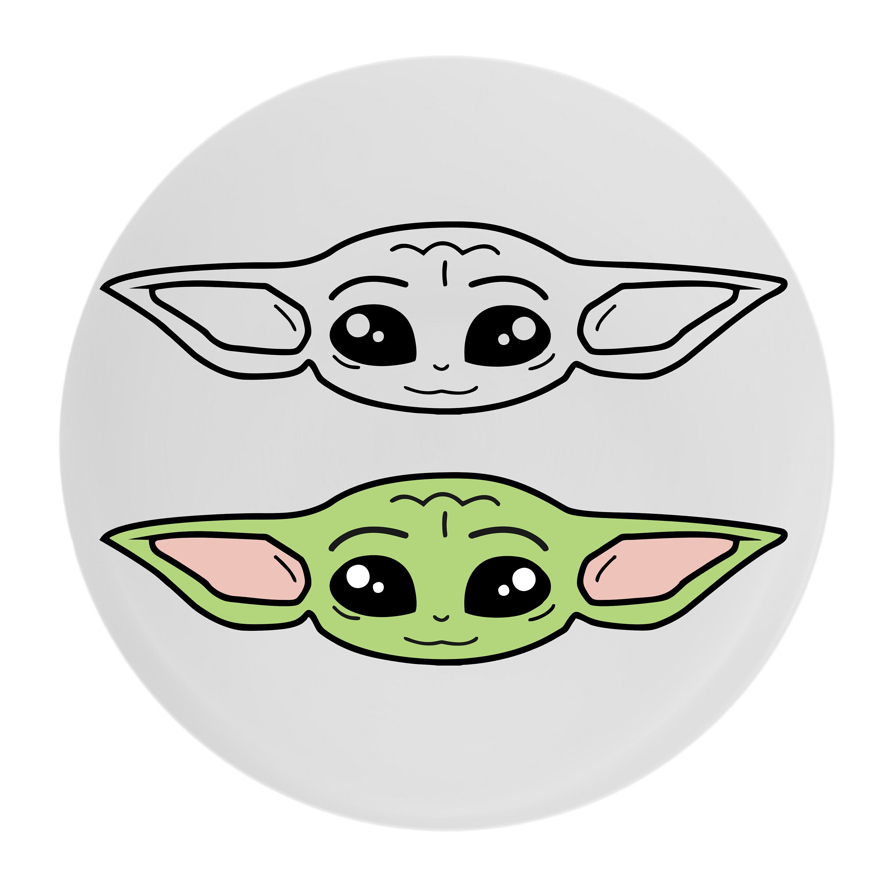 Yoda Face Vector