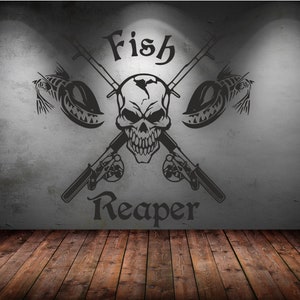 Fish Reaper Svg, Fishing Hooker SVG - Etsy