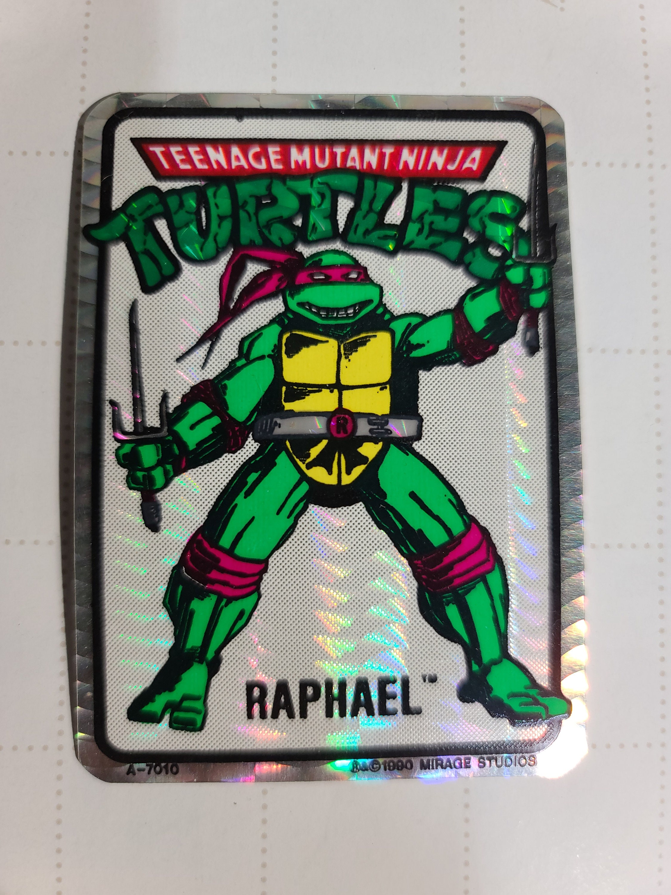Complete Set of Extremely Rare 1990 TMNT Mirage Studio Vending - Etsy