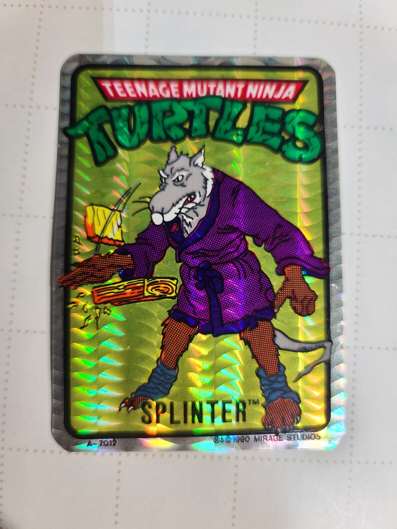 Complete Set of Extremely Rare 1990 TMNT Mirage Studio Vending Machine ...
