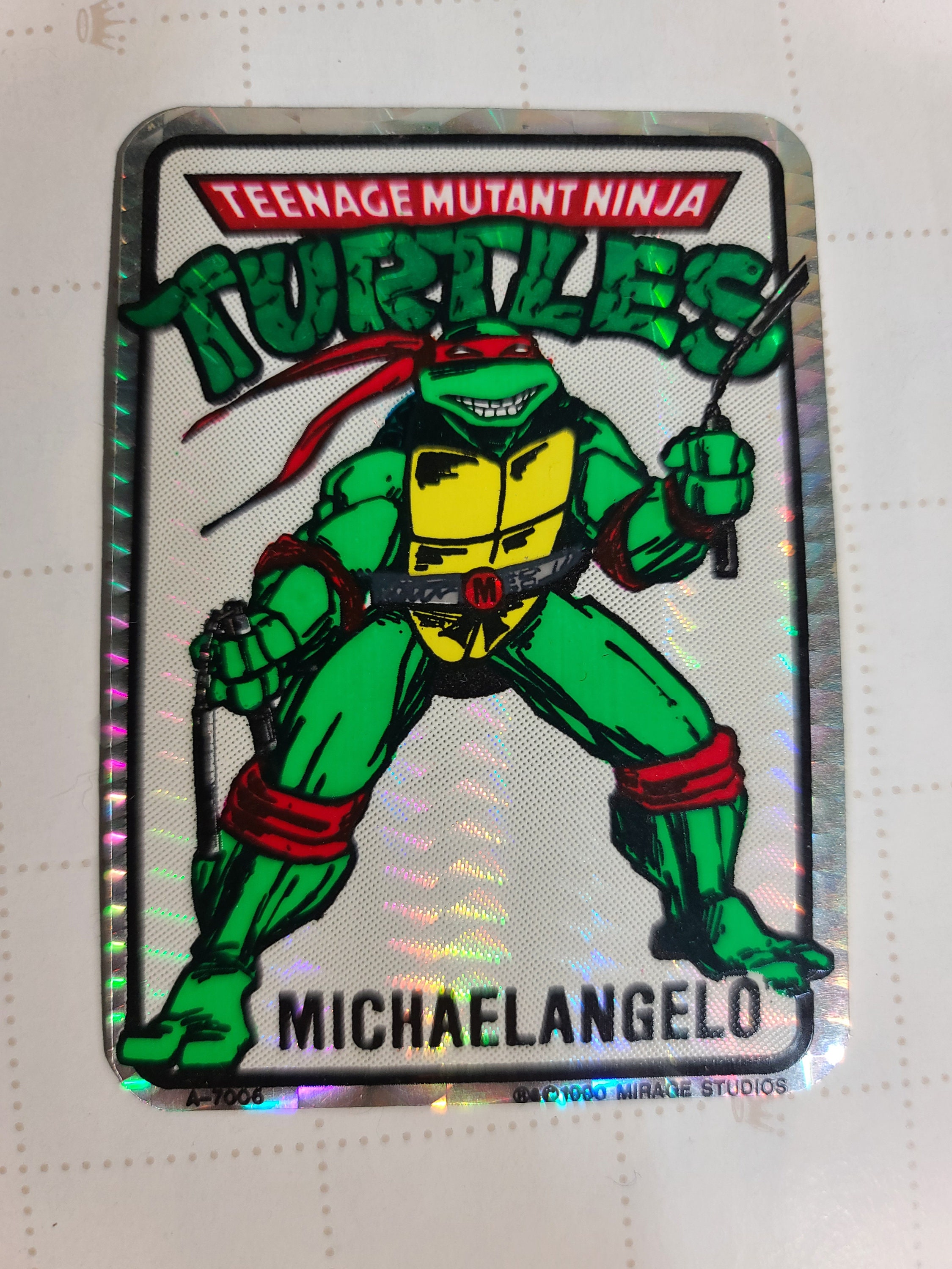 Complete Set of Extremely Rare 1990 TMNT Mirage Studio Vending - Etsy