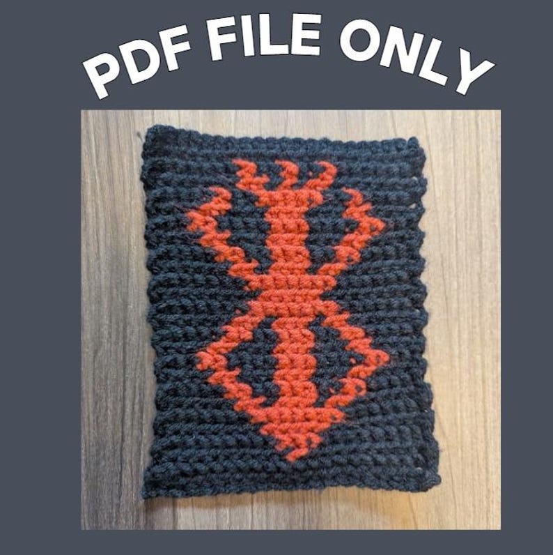 Berserk Anime - Brand of Sacrifice, Tapestry Crochet Pattern - Etsy