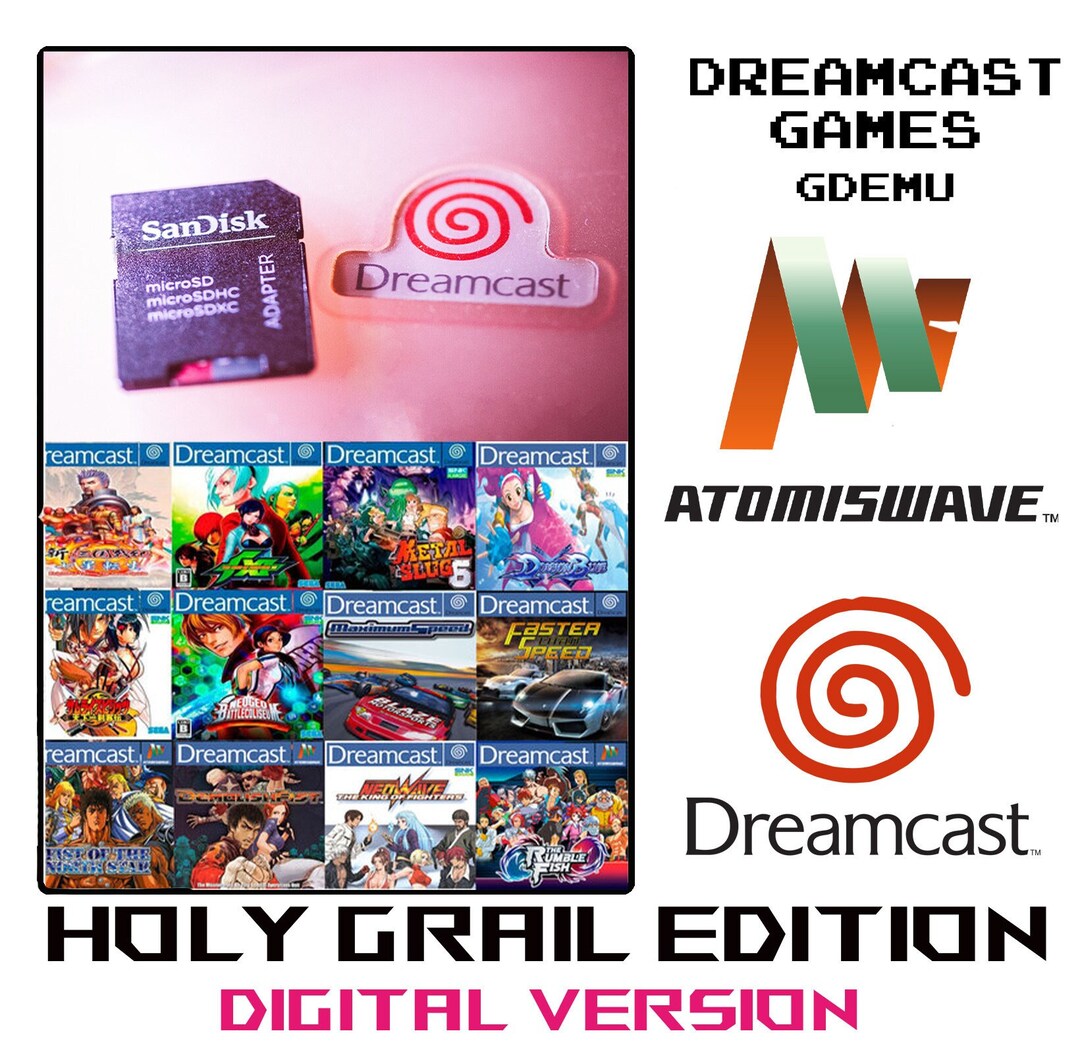 GDEMU DIGITAL Edition: ATOMISWAVE Complete & Definitive Sd Card ...