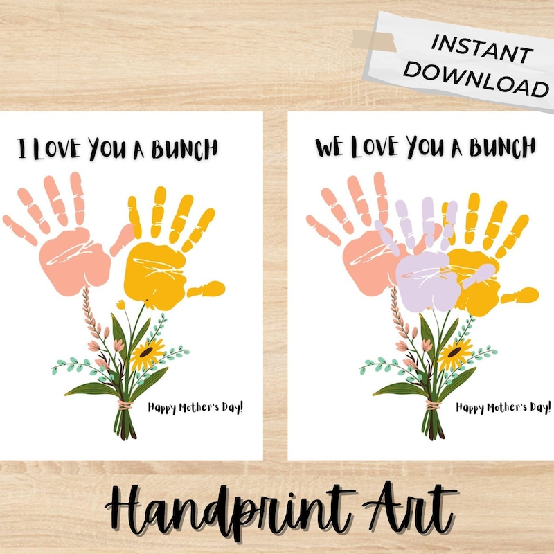 I Love You Bunches Craft - Etsy