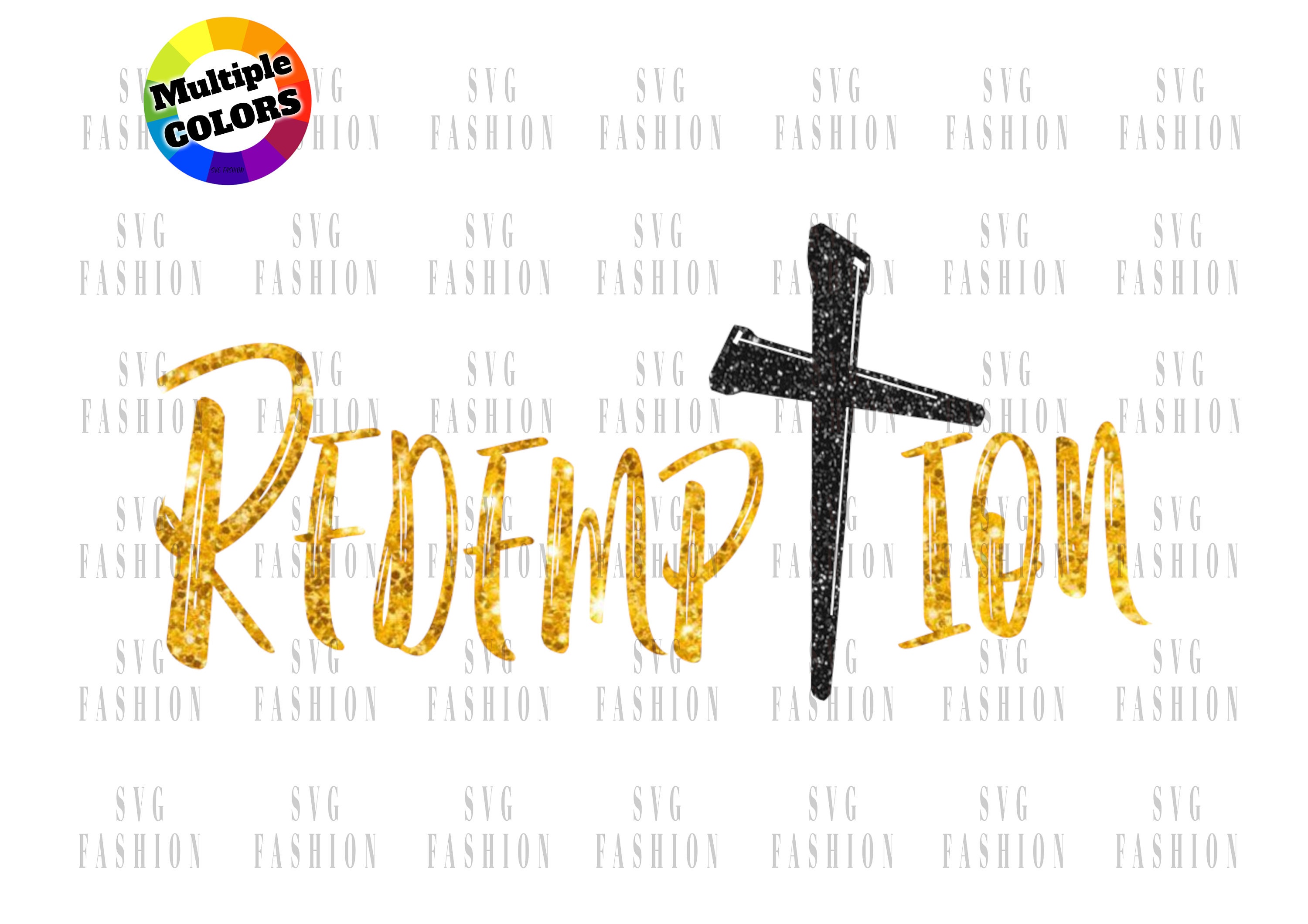 Christian Cross SVG Files Redemption Christian SVG Christian Cross ...