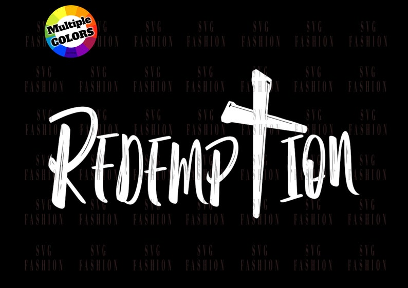 Christian Cross SVG Files Redemption Christian SVG - Etsy