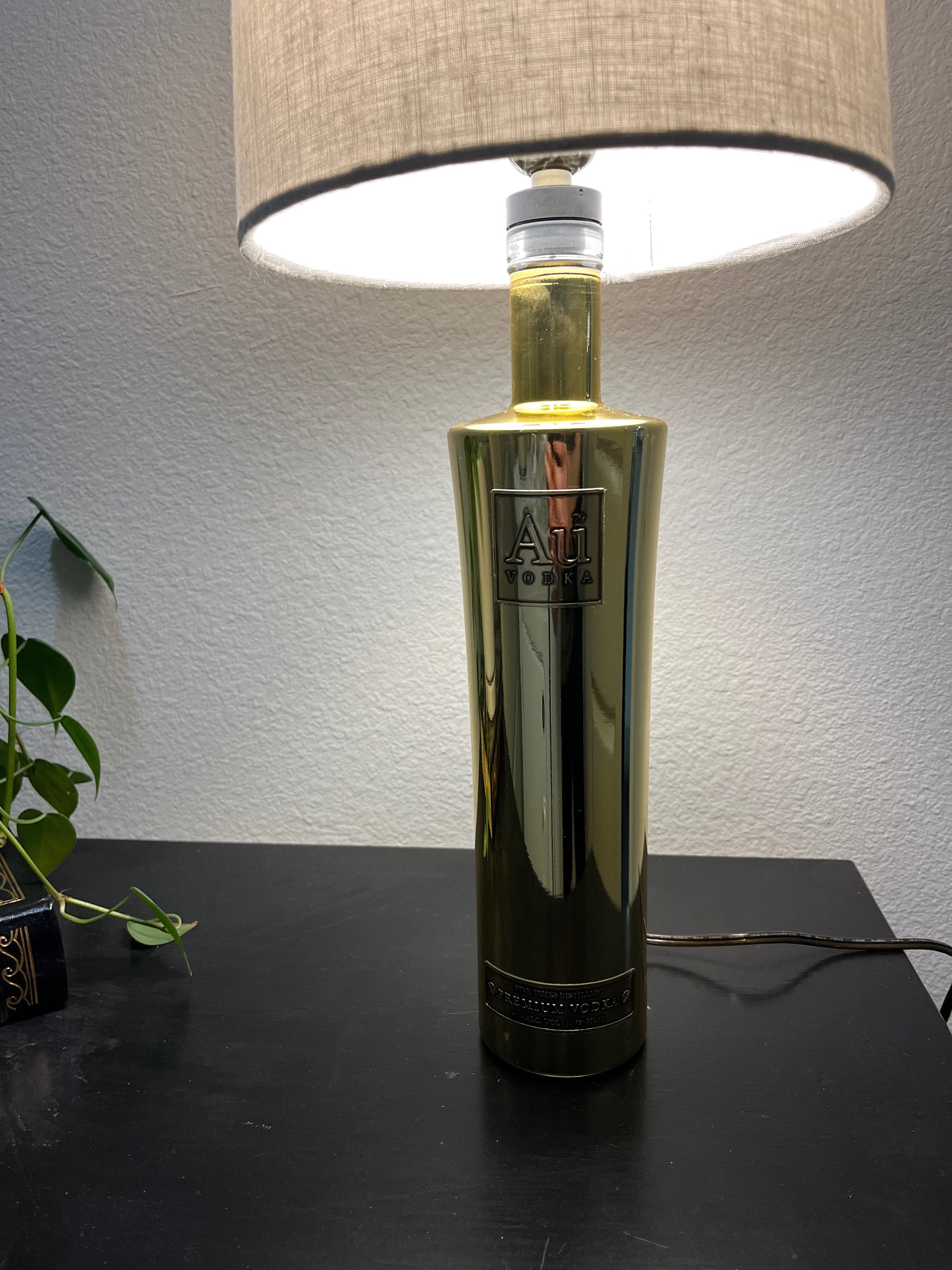 Au Vodka Liquor Bottle Lamp - Etsy
