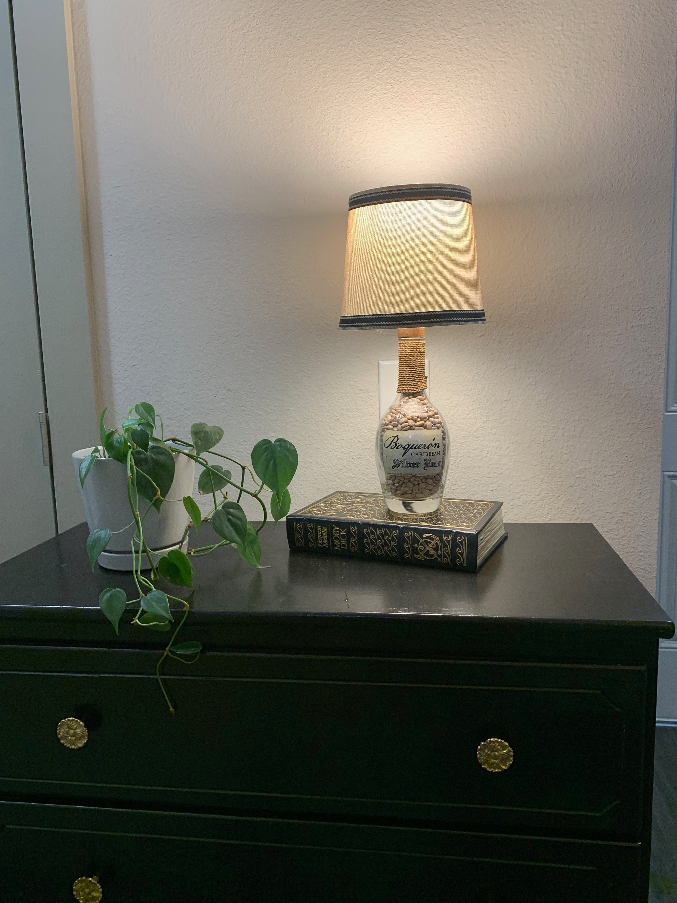 Boqueron Rum 750ML Liquor Bottle Lamp - Etsy