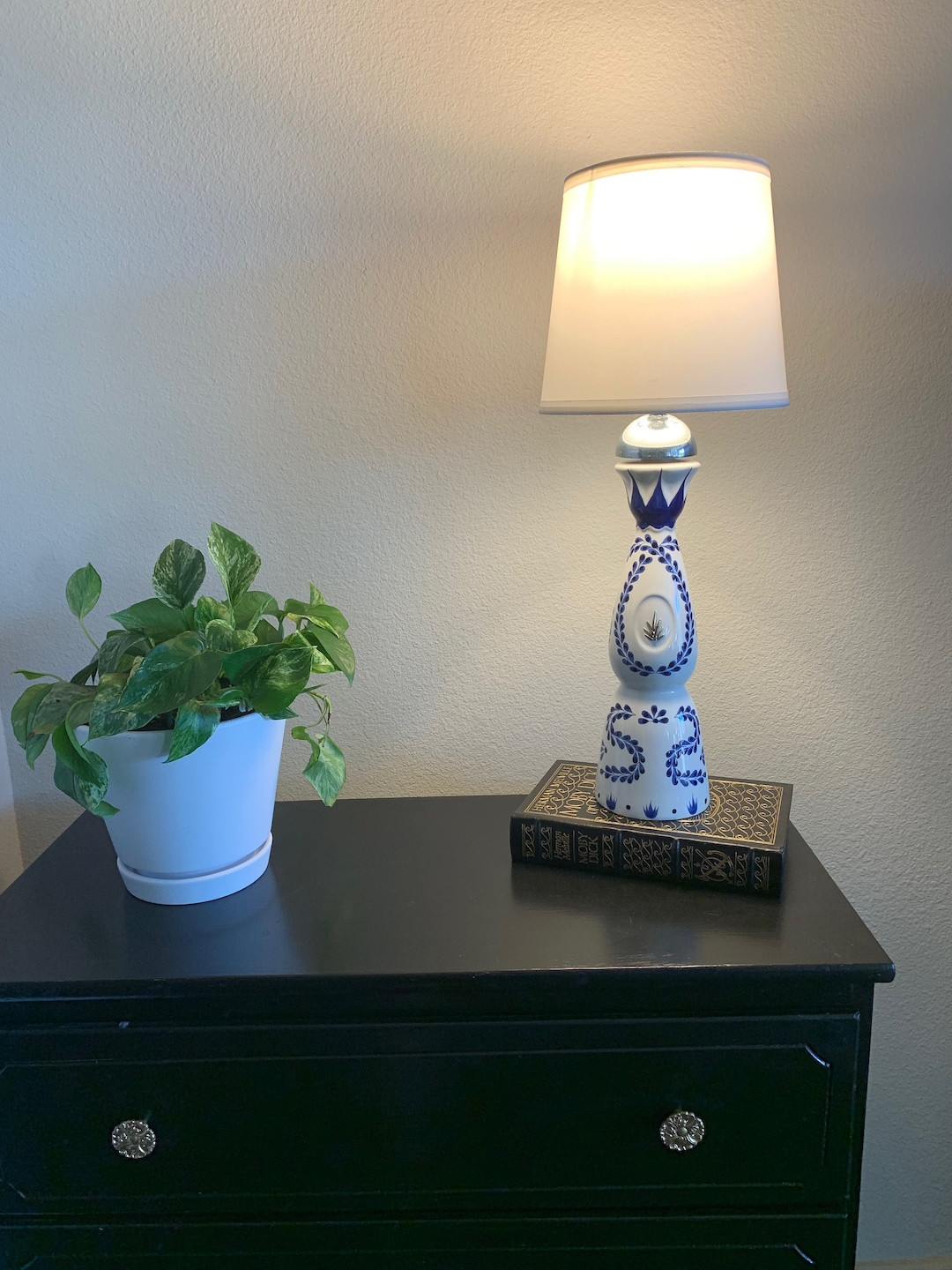 Clase Azul 750ML Tequila Bottle Lamp - Etsy