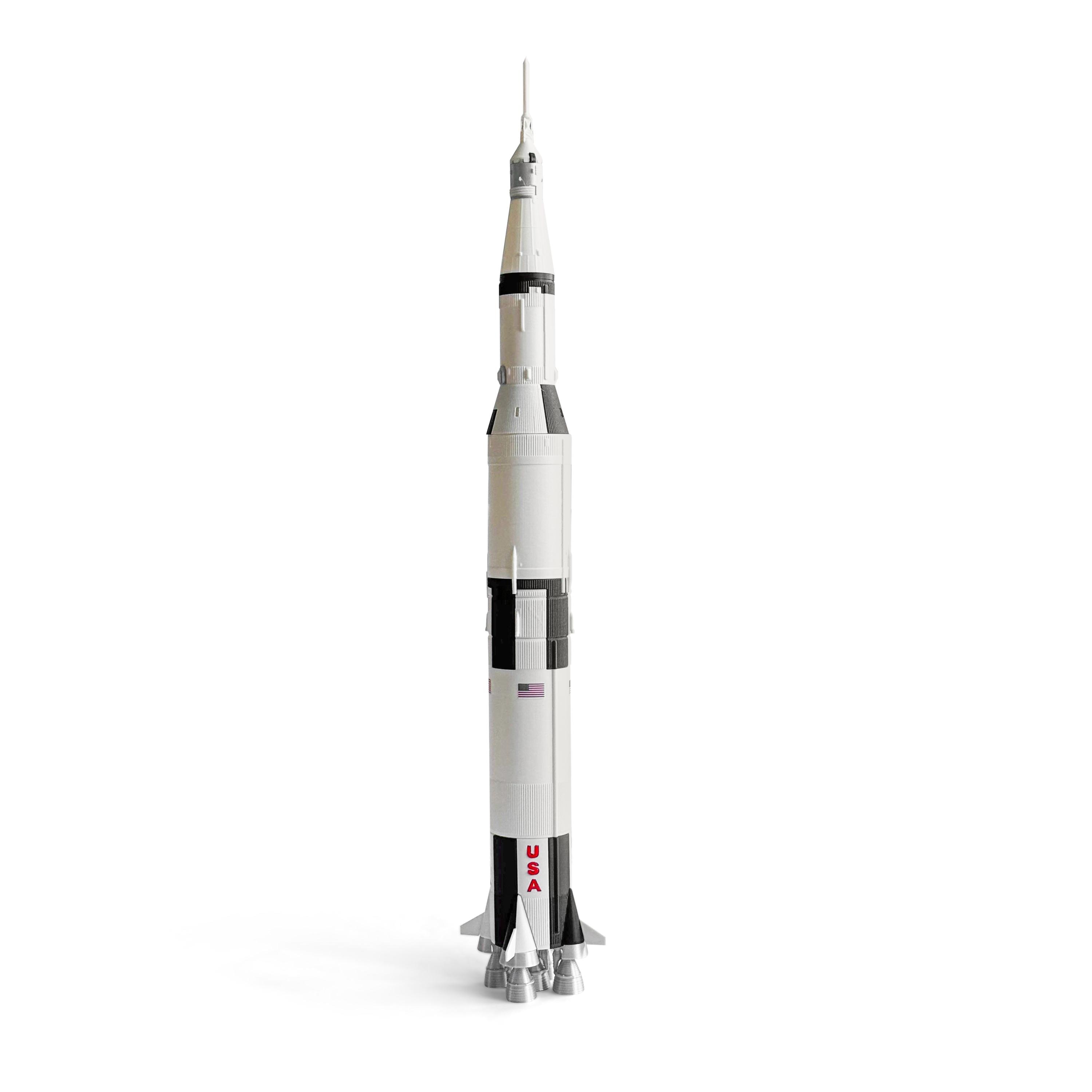Saturn V Rocket Model in 1:200 Scale - Etsy