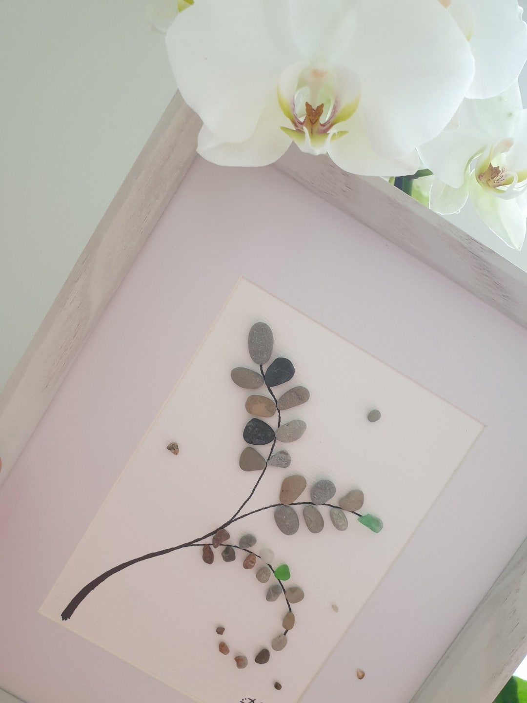 Tree of Miracles. Pebble Art. Pebble Picture. - Etsy