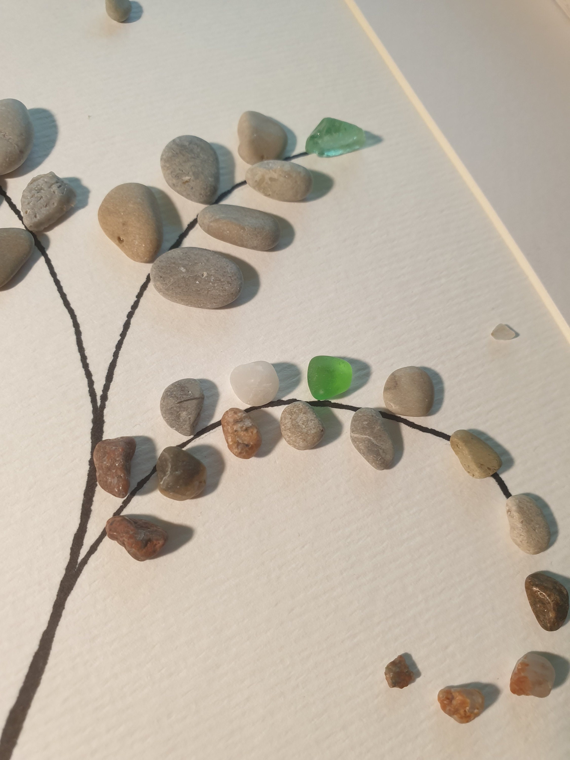 Tree of Miracles. Pebble Art. Pebble Picture. - Etsy