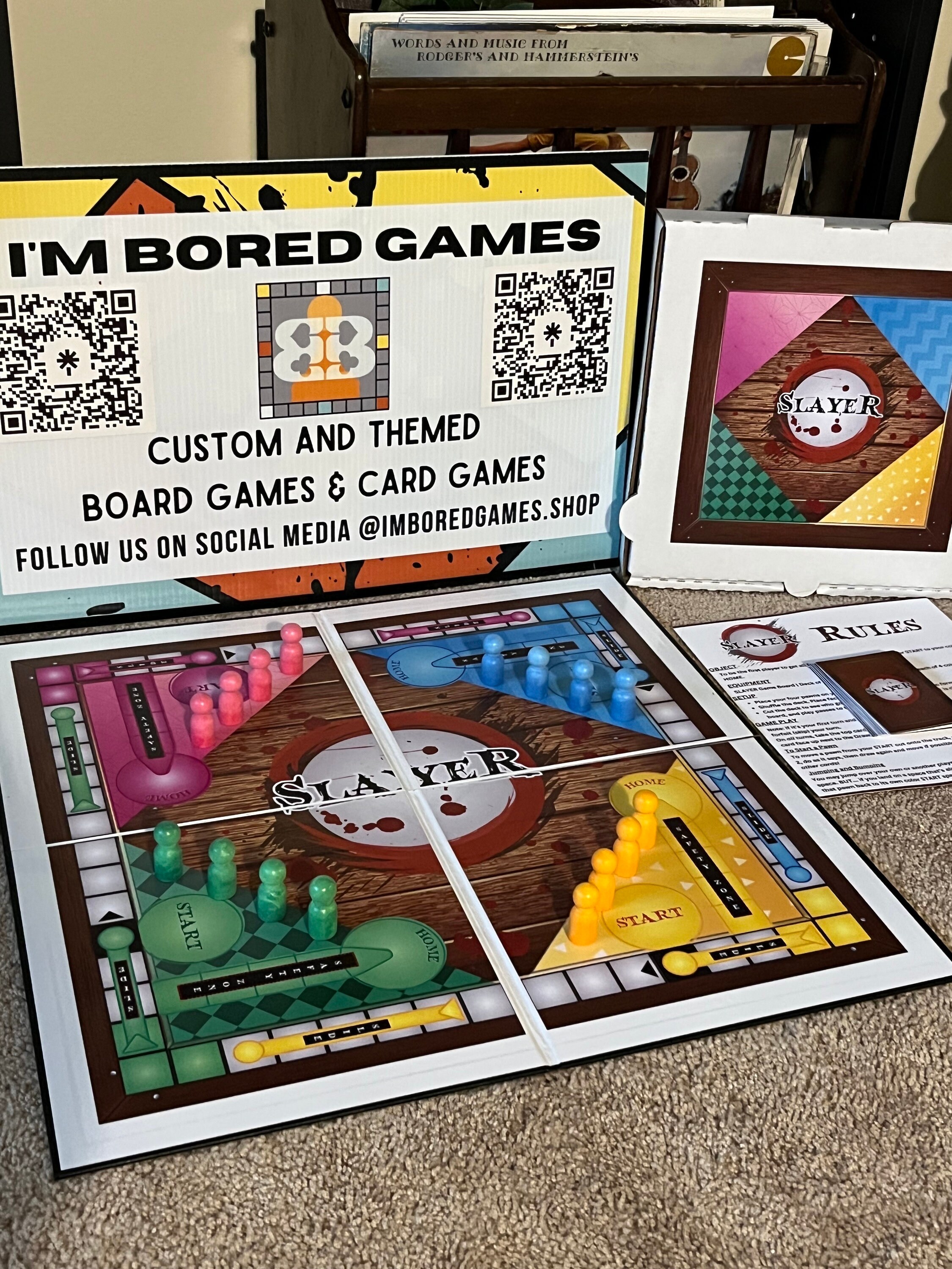 Anime Themed Sorry NOT Sorry Game: SLAYER - Etsy