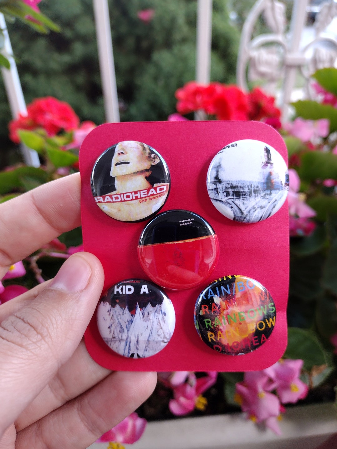 Radiohead | the Bends | Kid A | in Rainbows | OK Computer | Amnesiac | 1" Buttons - Etsy