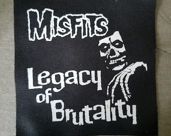 Misfits Patch Misfits Patch Cross Bones Patch Cross Bones Patch ...