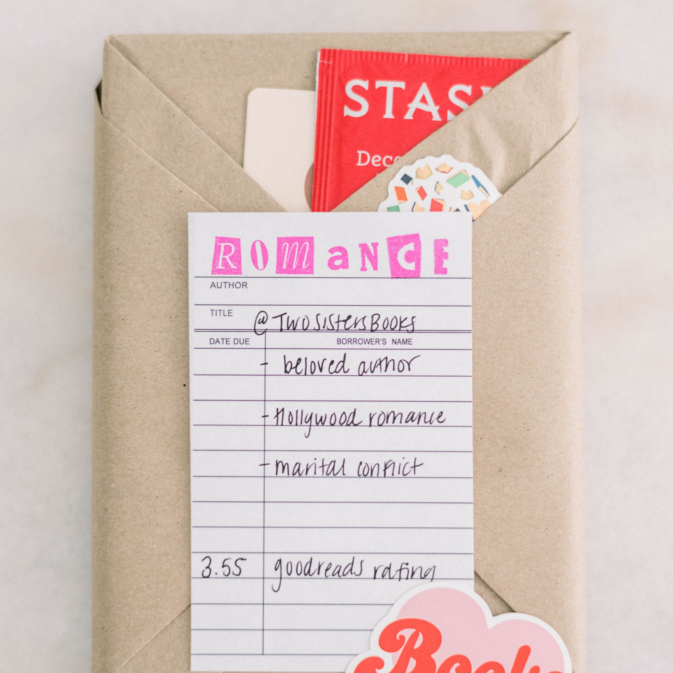 Mystery Date With A Book Hot Drink Book Surprise Book Gift Mystery ...