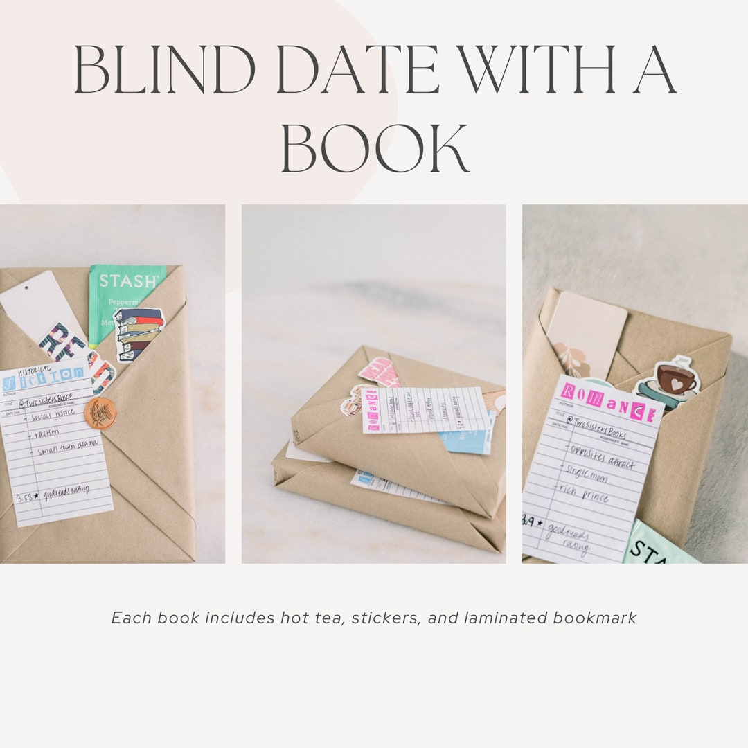 Blind Date With A Book Book Surprise Book Gift Book Adventure Book ...