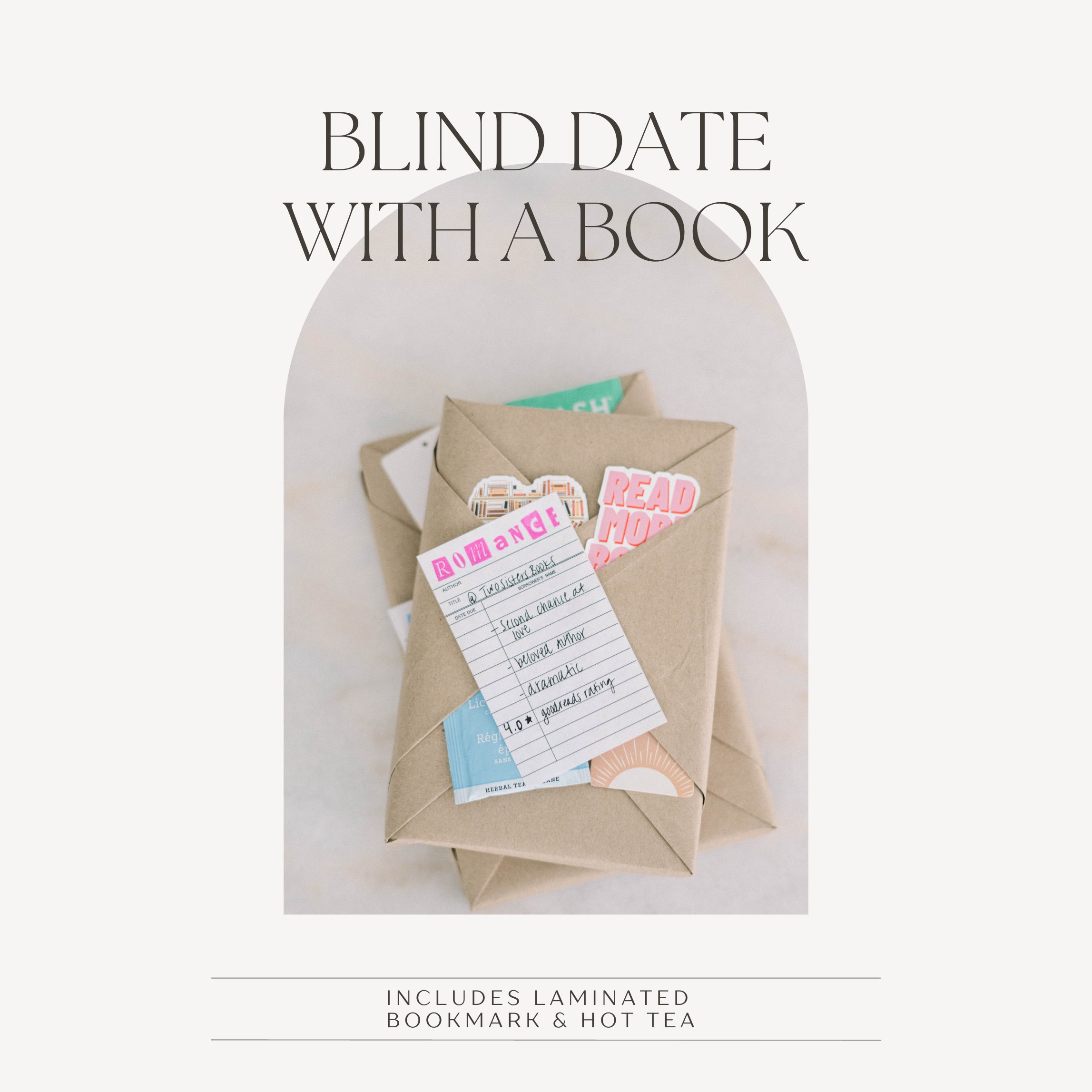 Mystery Date With A Book Hot Drink Book Surprise Book Gift Mystery ...