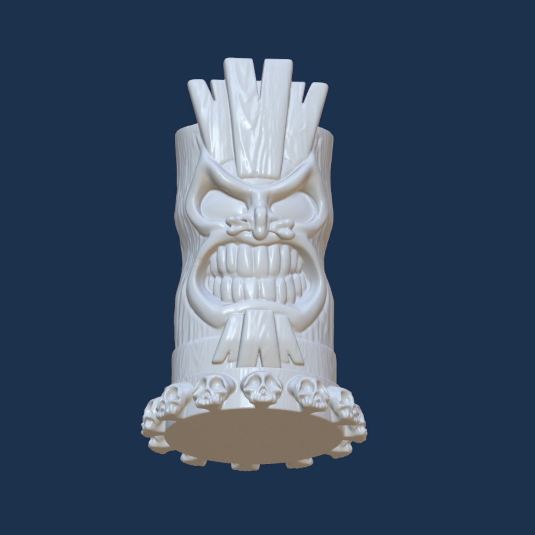 Tiki STL, 3D Digital File for 3D Printer, Tiki, Original Design - Etsy