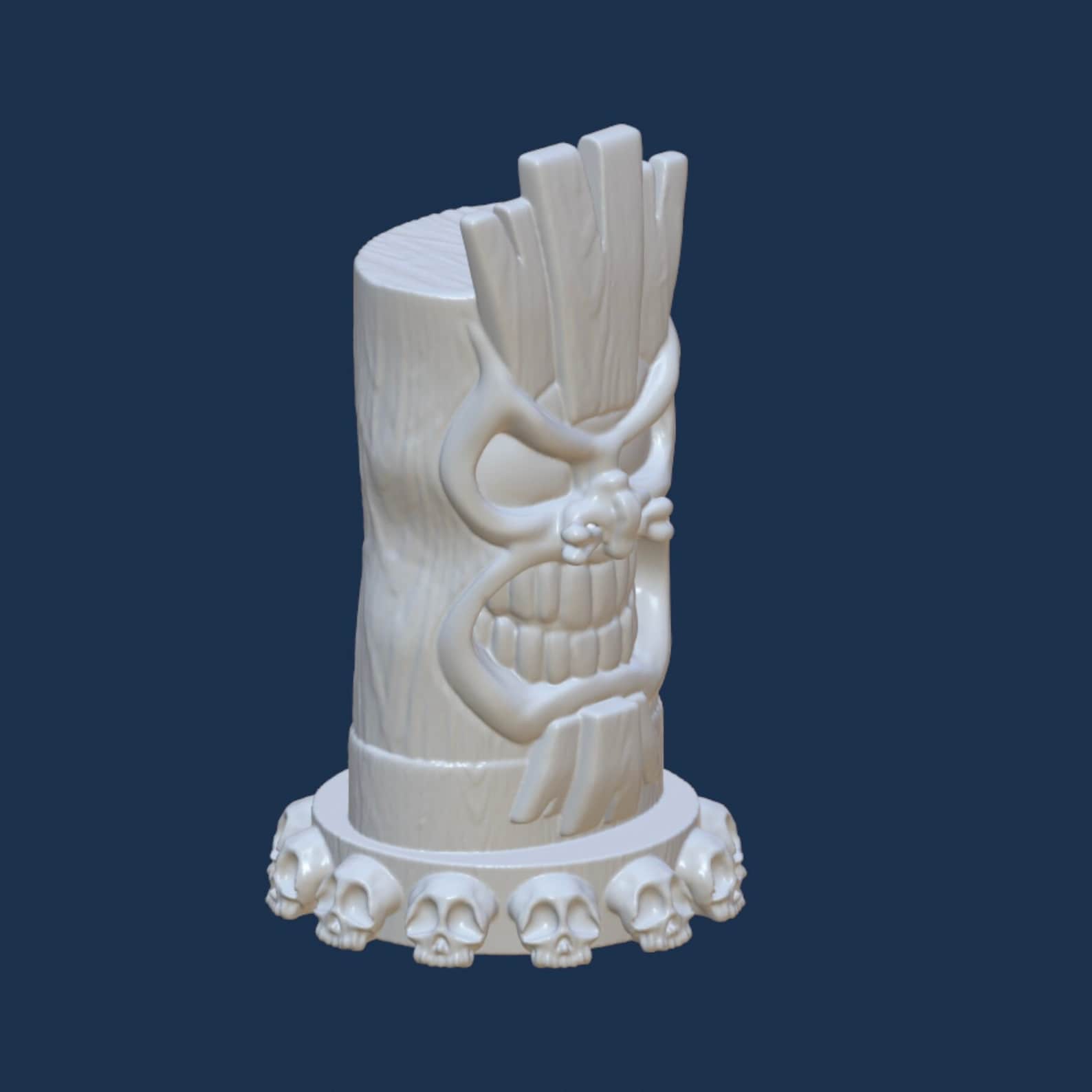 Tiki STL, 3D Digital File for 3D Printer, Tiki, Original Design - Etsy