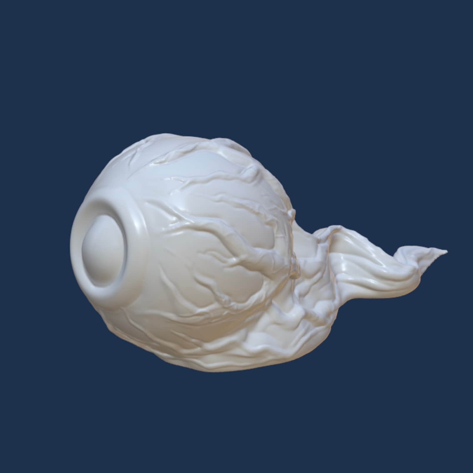 Slithering Eyeball With Veins, STL File, 3D Digital File for 3D ...