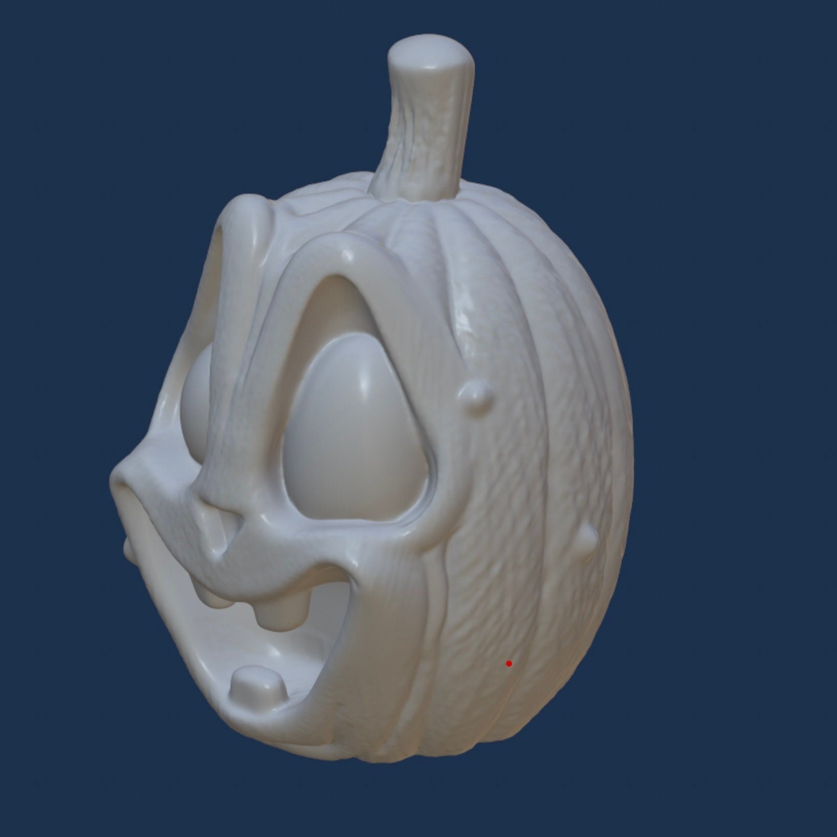 Pumpkin STL, 3D Digital File, STL, Original Design, Halloween STL File ...