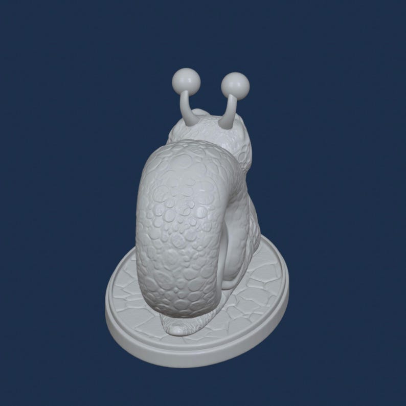 Crazy Snail STL, 3D Digital File for 3D Printing, Snail Fantasy ...