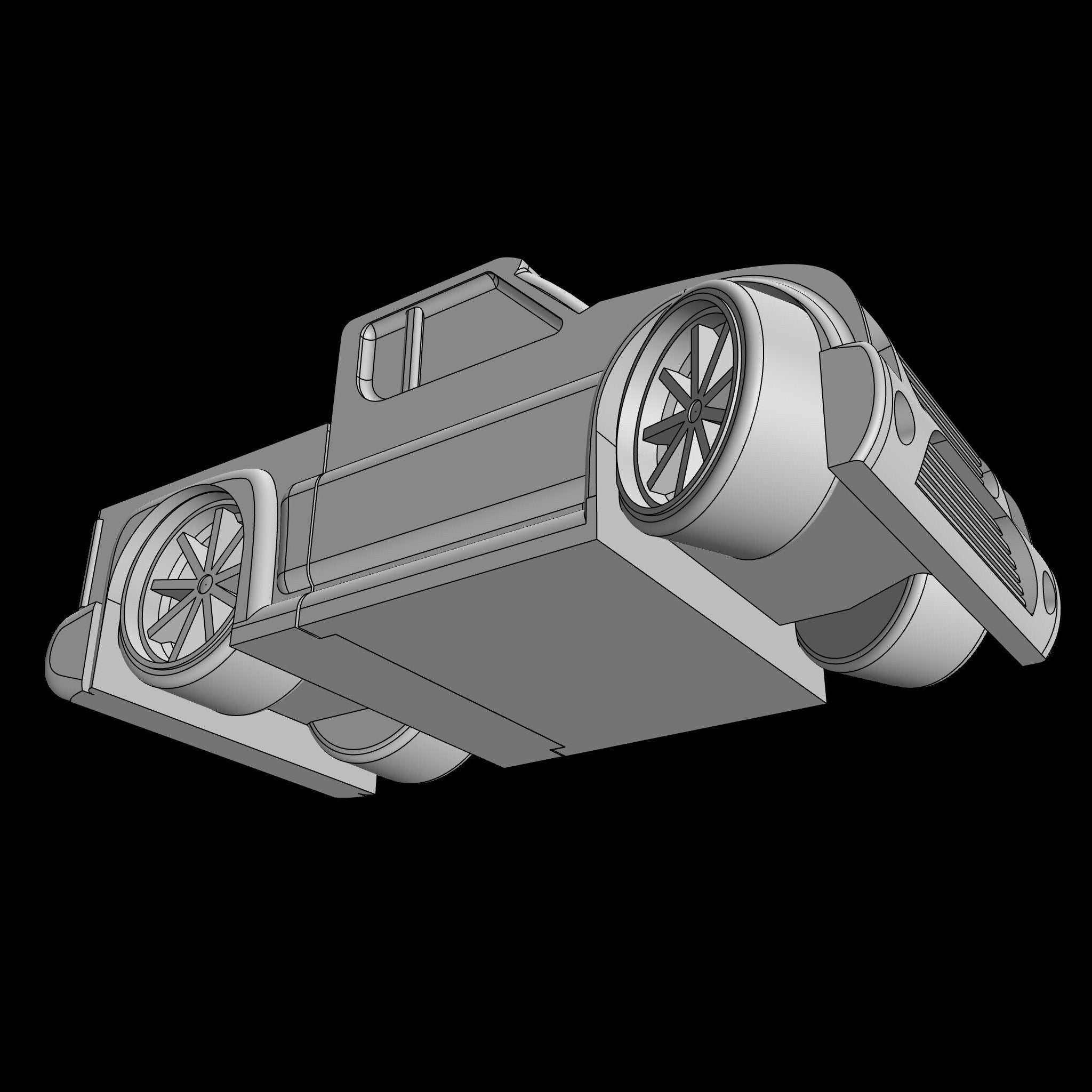 Mini Truck, Truck STL, 3D Asset, 3D Digital File for 3D Printer ...
