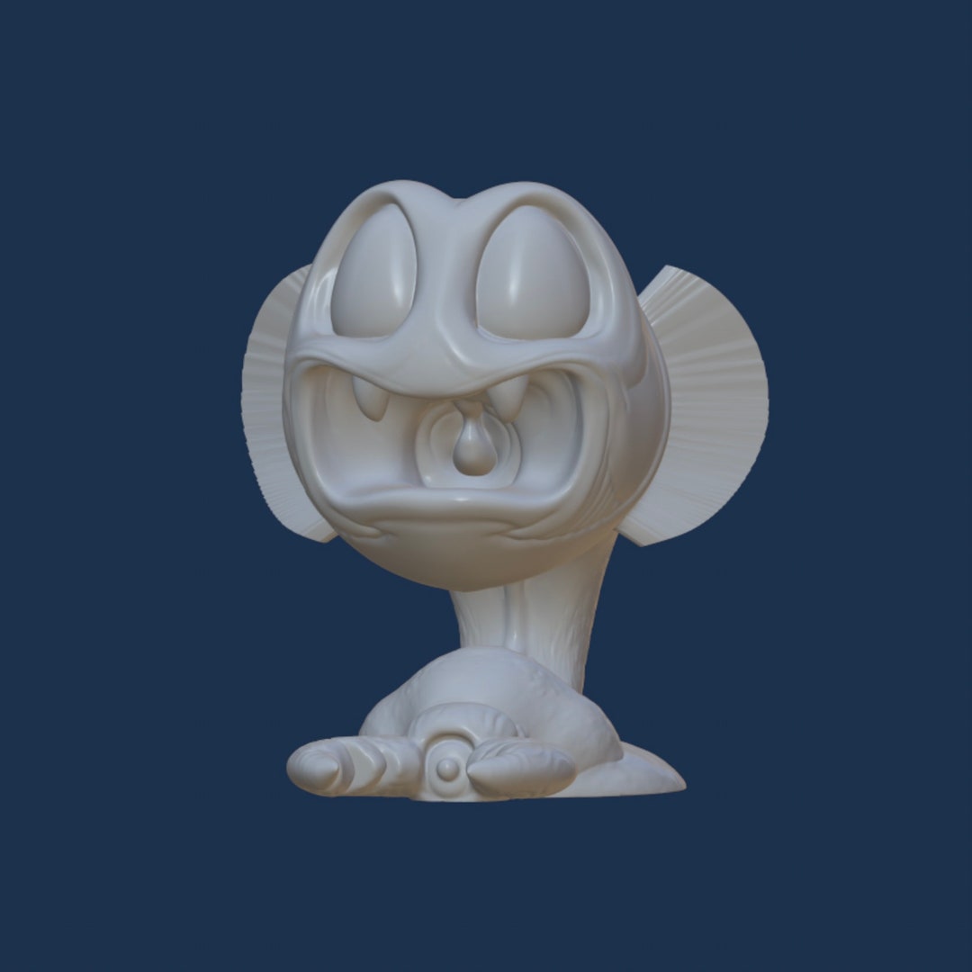 Strange Creature STL File, 3D Digital File for 3D Printing, Creature ...