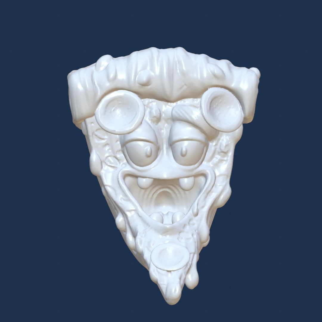 Pepperoni Pizza, 3D STL Digital File for 3D Printer, Original Design ...