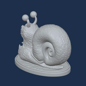Crazy Snail STL, 3D Digital File for 3D Printing, Snail Fantasy ...